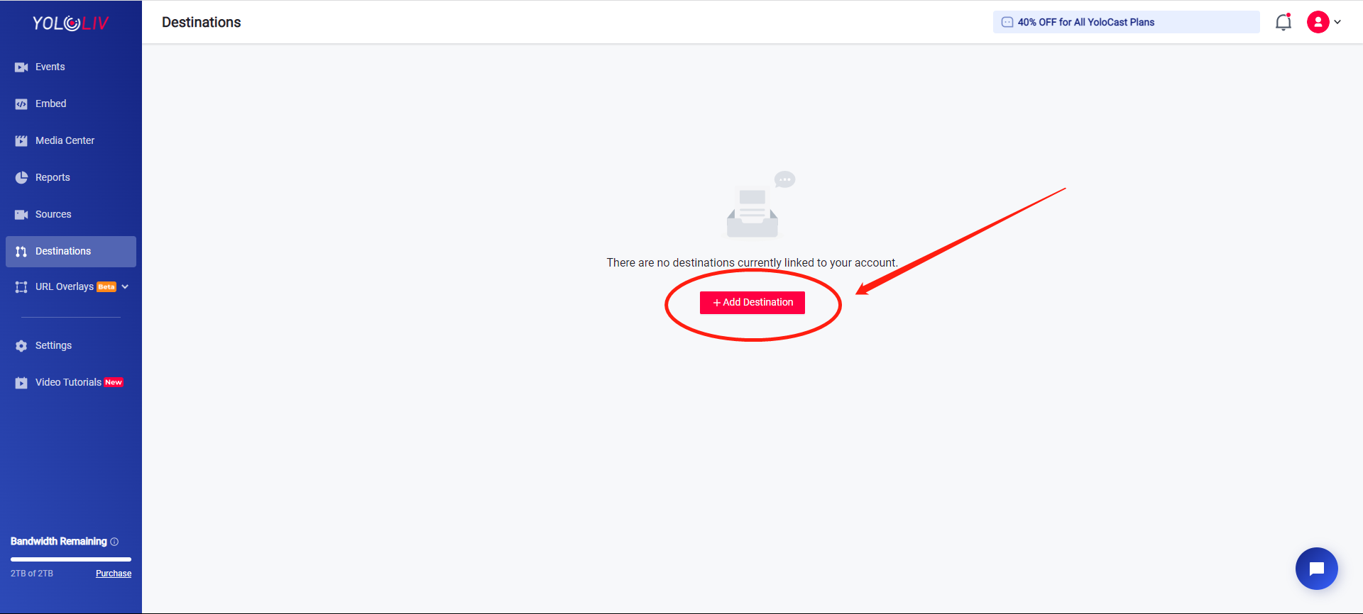 How to Add Facebook, YouTube, Twitch, and RTMP(s) Platforms on YoloBox Pro