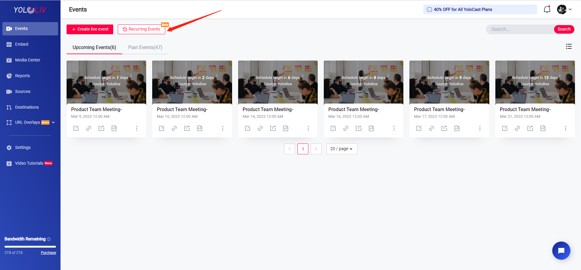 How to Create a 24/7 Live Stream with YoloCast