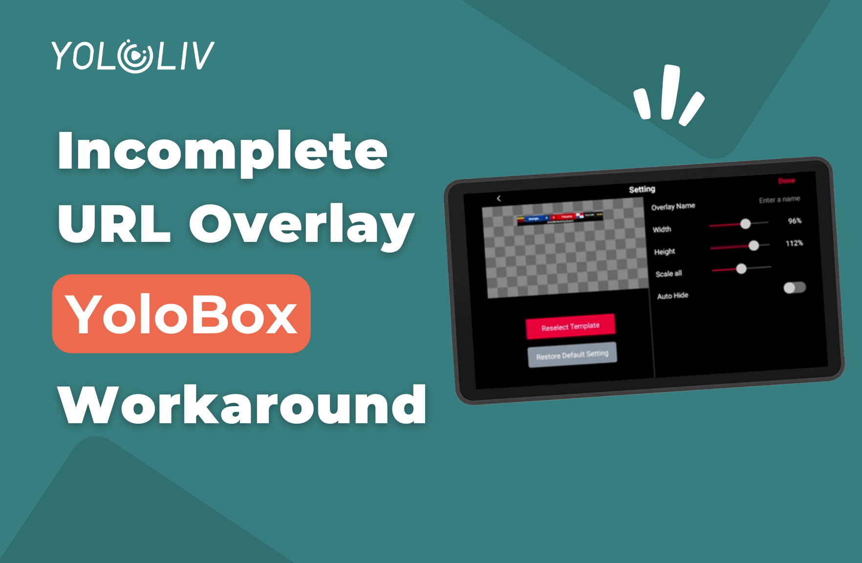 Solving the Incomplete Web URL Overlay Issue on YoloBox: A Simple ...