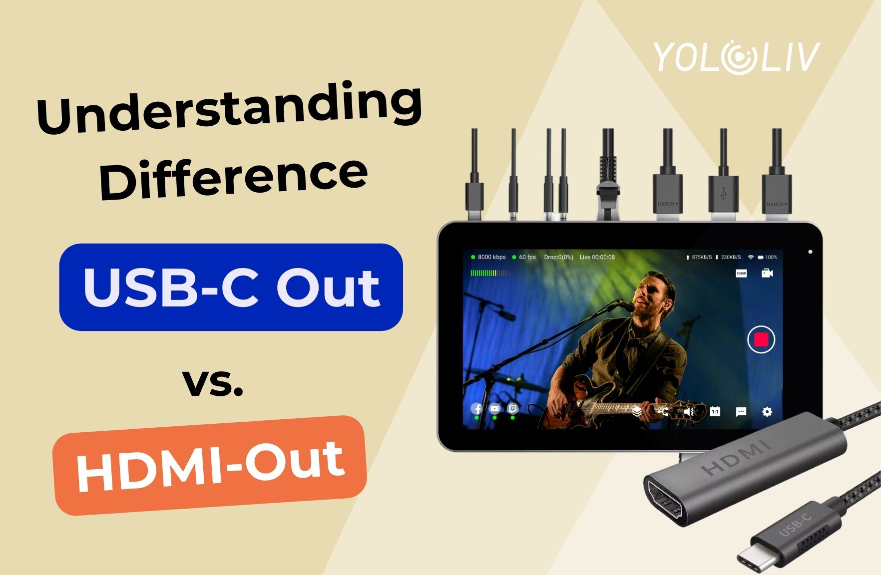 Exploring the Versatility of YoloBox: USB-C Out vs. HDMI-Out