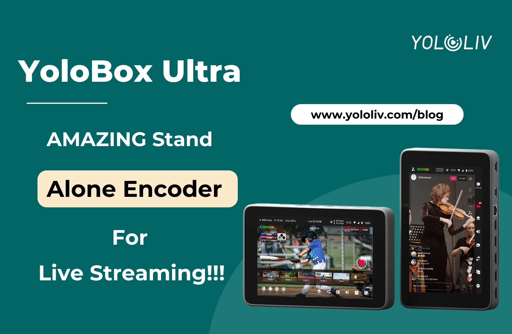 YoloBox Ultra – AMAZING Stand-Alone Encoder for Live Streaming!!!
