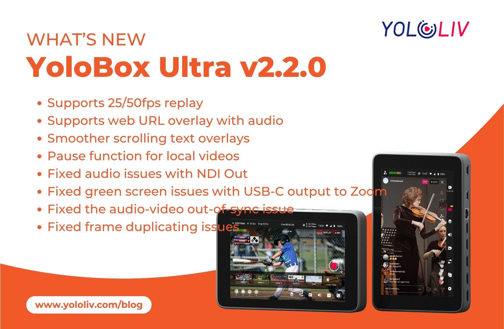 What’s New on YoloBox Ultra 2.2.0 – Replay & Overlay Optimizations, Bug ...