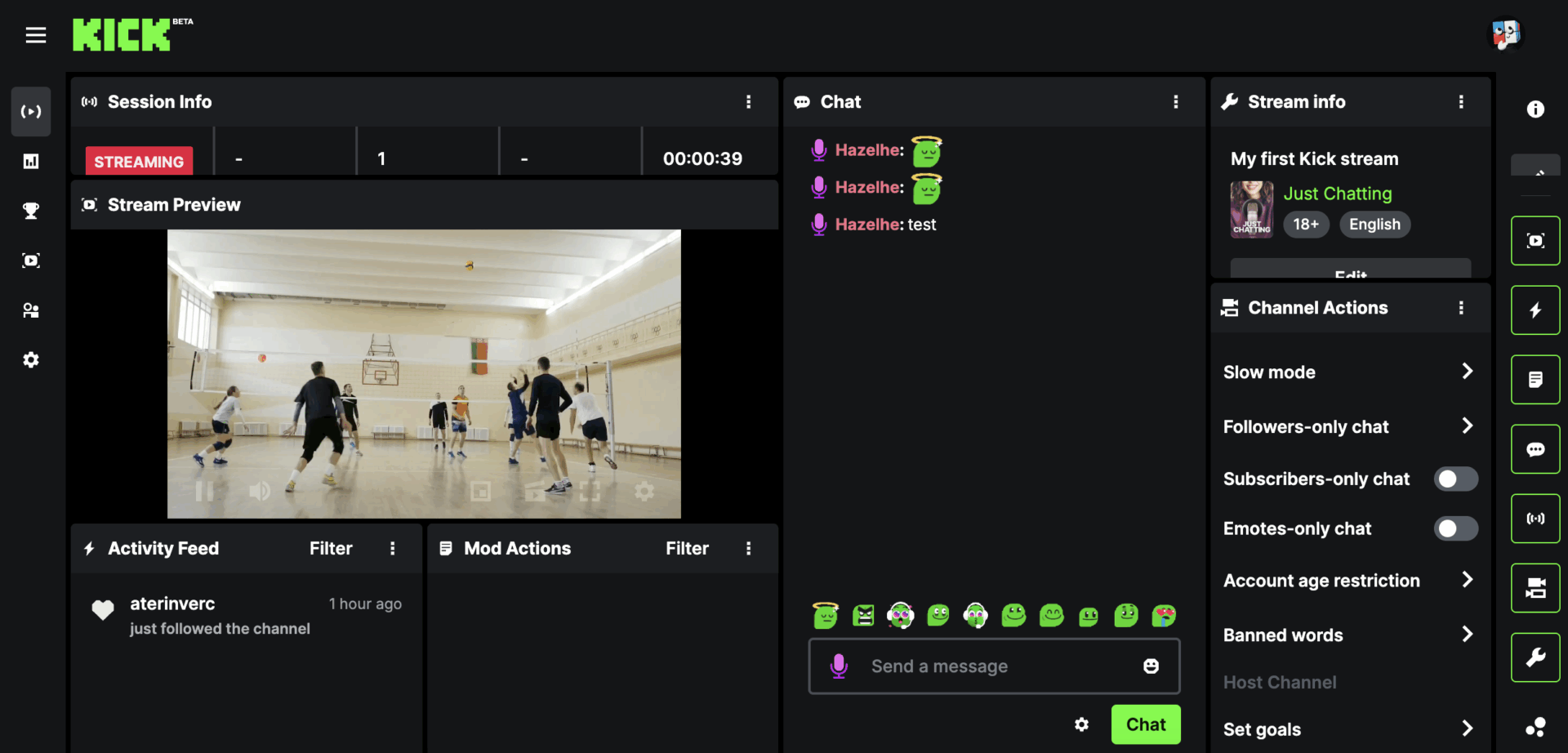 How to Find the Kick Stream Key & URL
